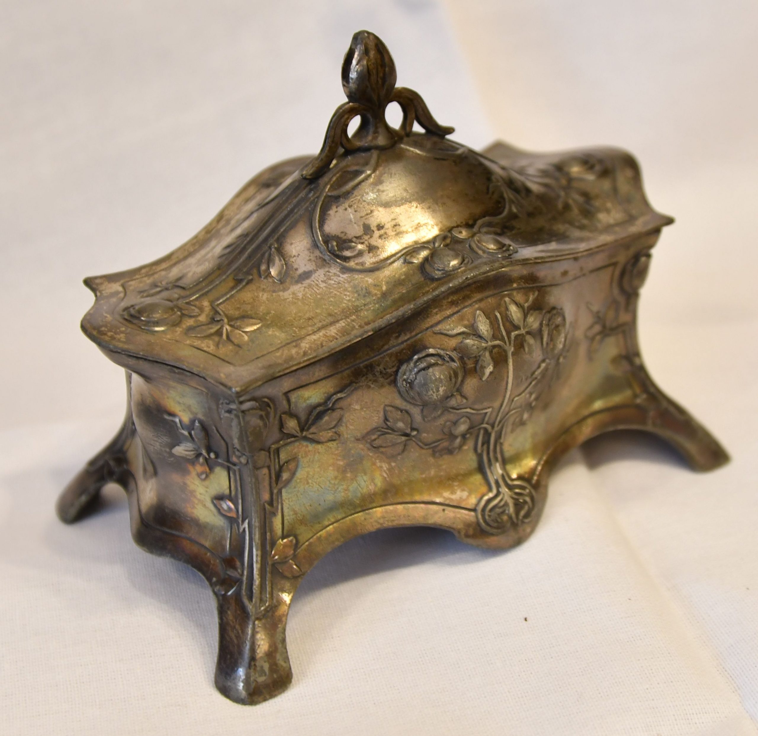 Casetă antimoniu argintat | Alexandra`s Gallery